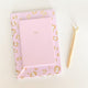 Pink Leather Notebook Journal | Pink Password Notebook | Pink Password ...