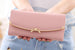 Bow Wallet| Pink Bow Wallet | Pink Leather Wallet | Pink Gold Bow ...