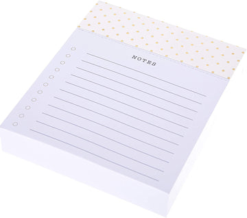 Gold Dot Notepad | Gold Polka Dot Notes | Gold Foil Dot Notes – With ...