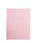 Pink Lined Notebook | Pink Journal | Pink and Gold Notebook | Pink ...